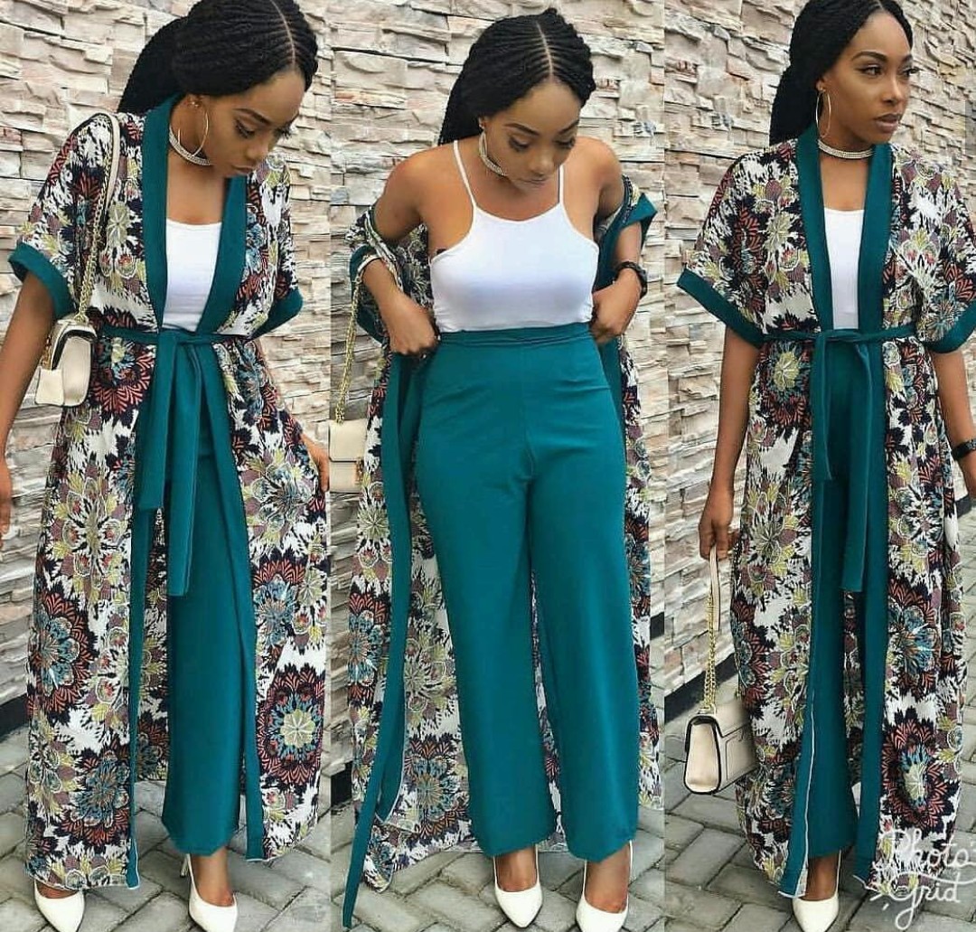 Ankara kimono tops fashion style 2021