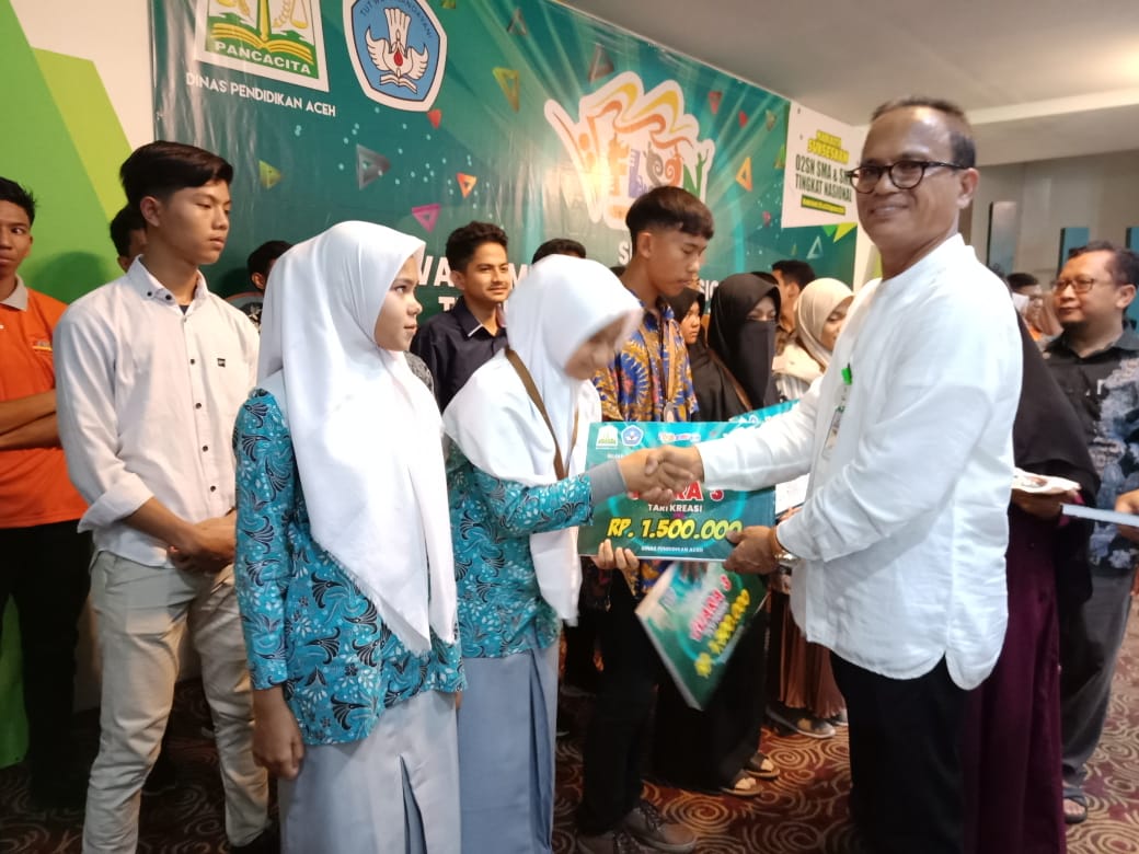 Kota Banda Aceh Juara Umum FLS2N SMA Tingkat Provinsi Aceh 2019