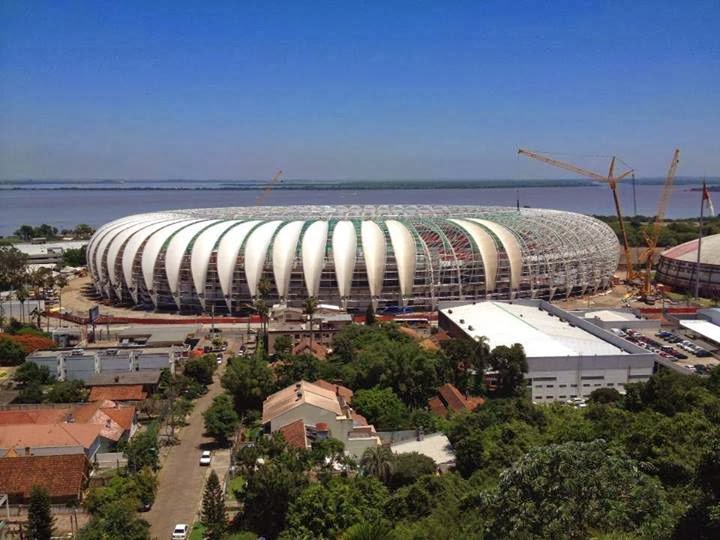 O Maior do Rio Grande: Imagens aéreas das obras do Beira-Rio. Confira: