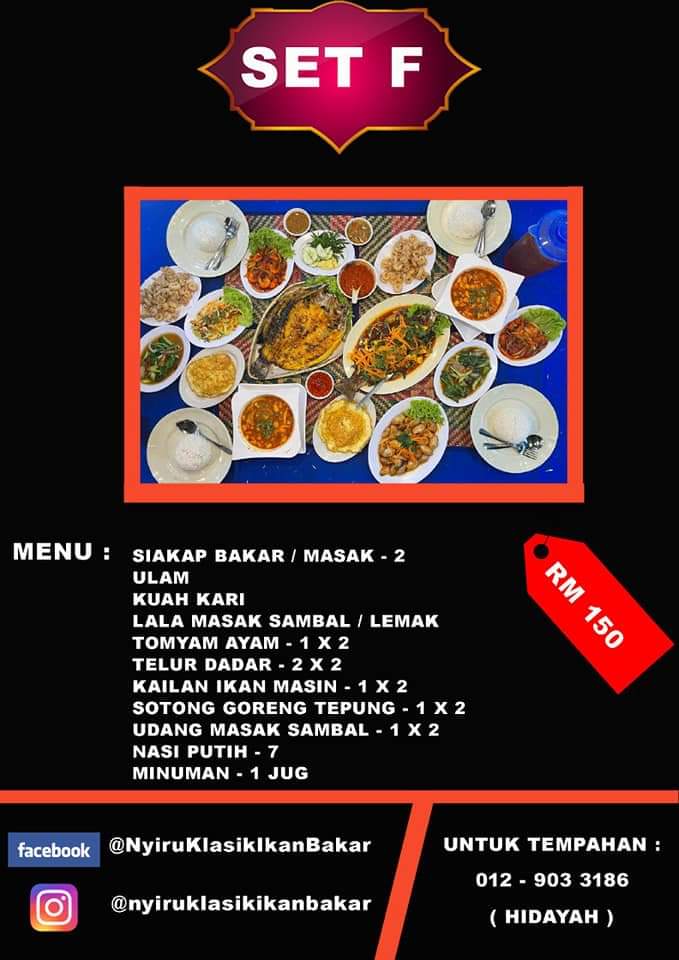 BERBUKA PUASA DI NYIRU KLASIK IKAN BAKAR, KUALA PERLIS