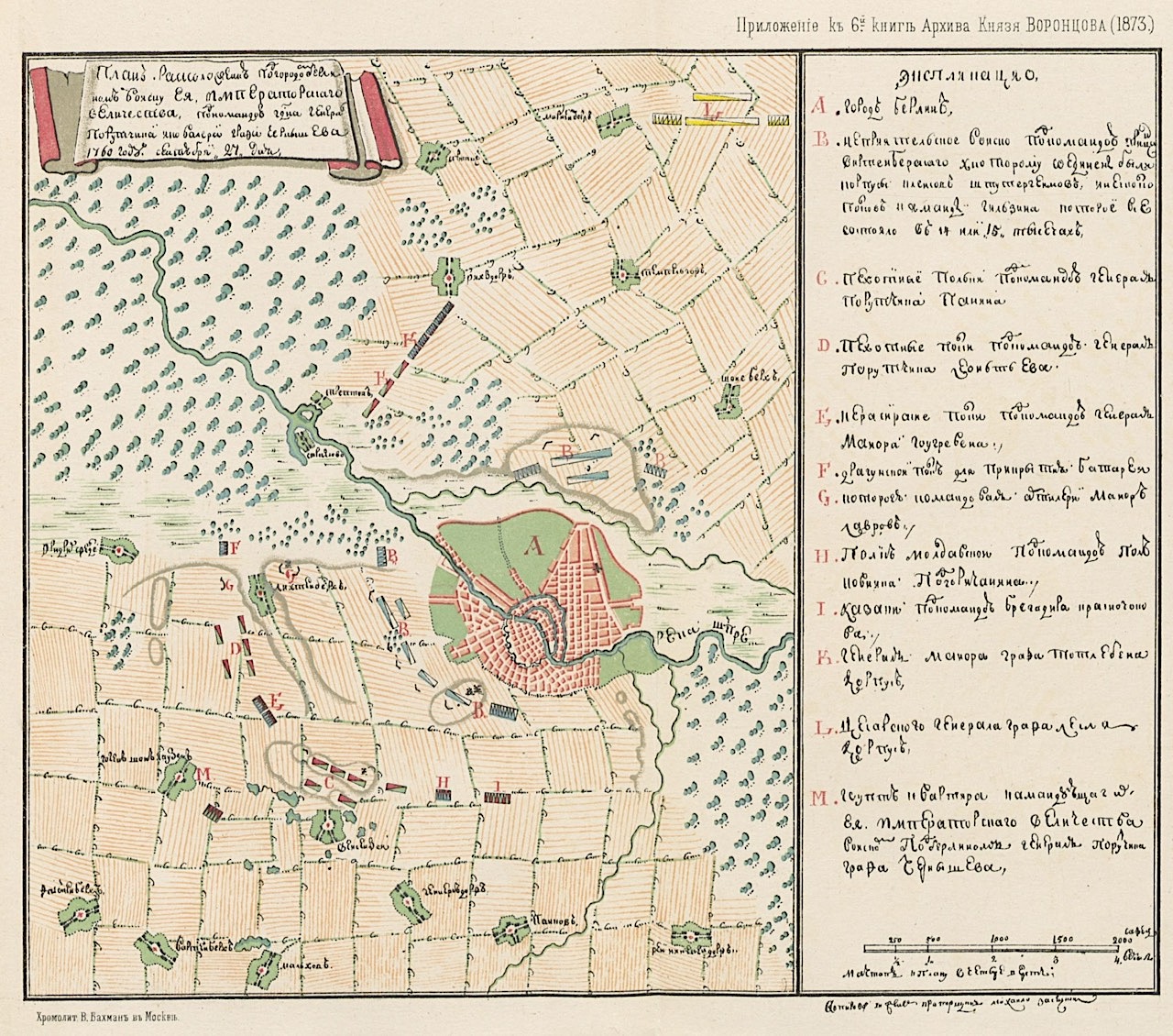 Der Alte Fritz Journal: New Picture Found - Russian Raid on Berlin in 1760