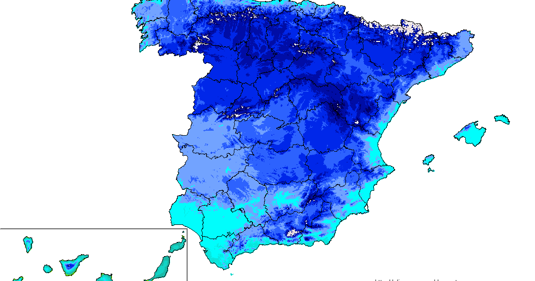 Mapas y gráficos climatológicos: Mapas de temperatura y precipitación ...