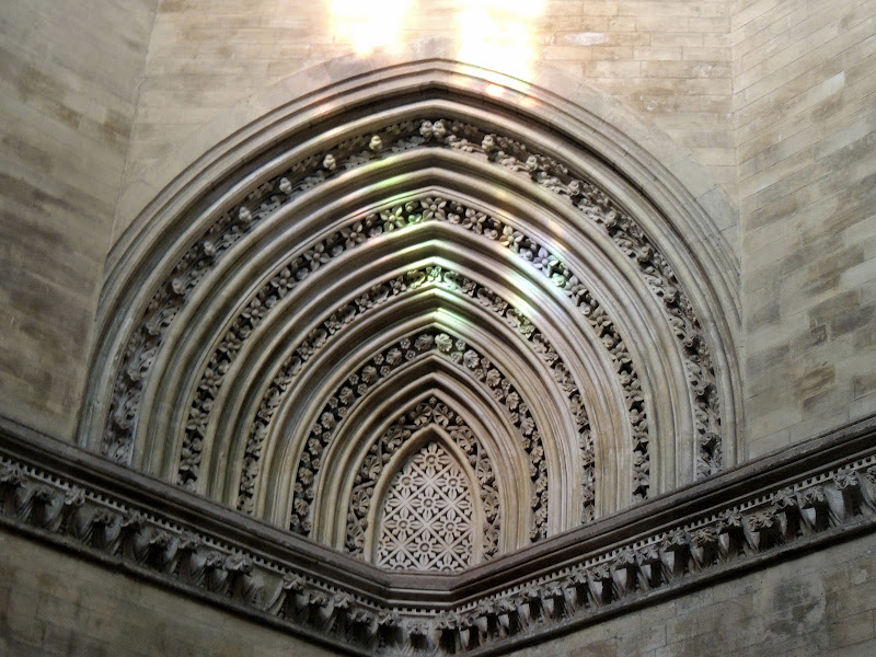 Inside the Victoria Terminus... ( Chhatrapati Shivaji Terminus )