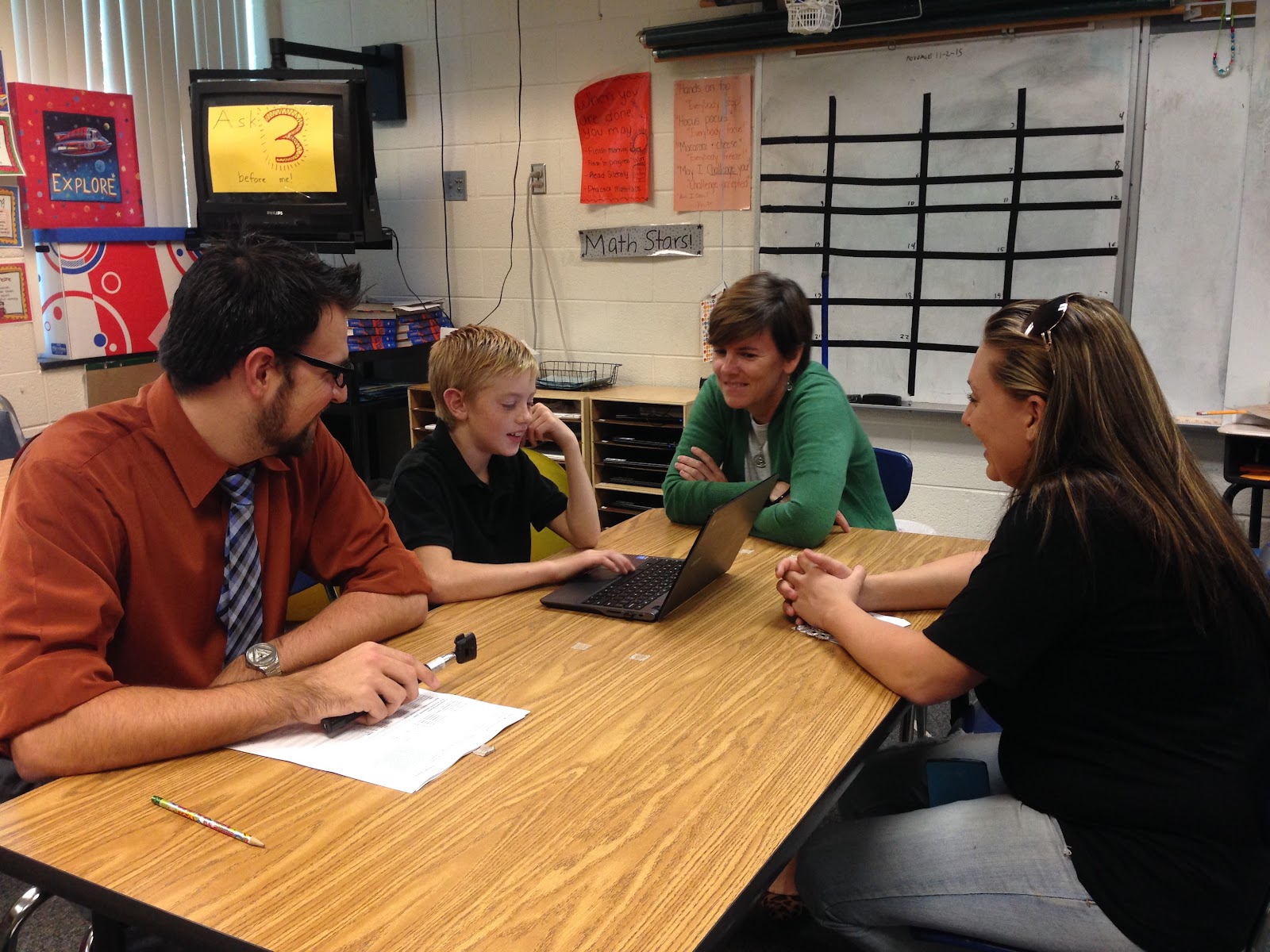 Mr. B's Blog: Student-Leaders Sharing Success