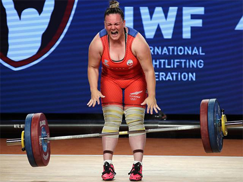 MARÍA FERNANDA VALDÉS ALCANZÓ ORO EN MUNDIAL DE PESAS