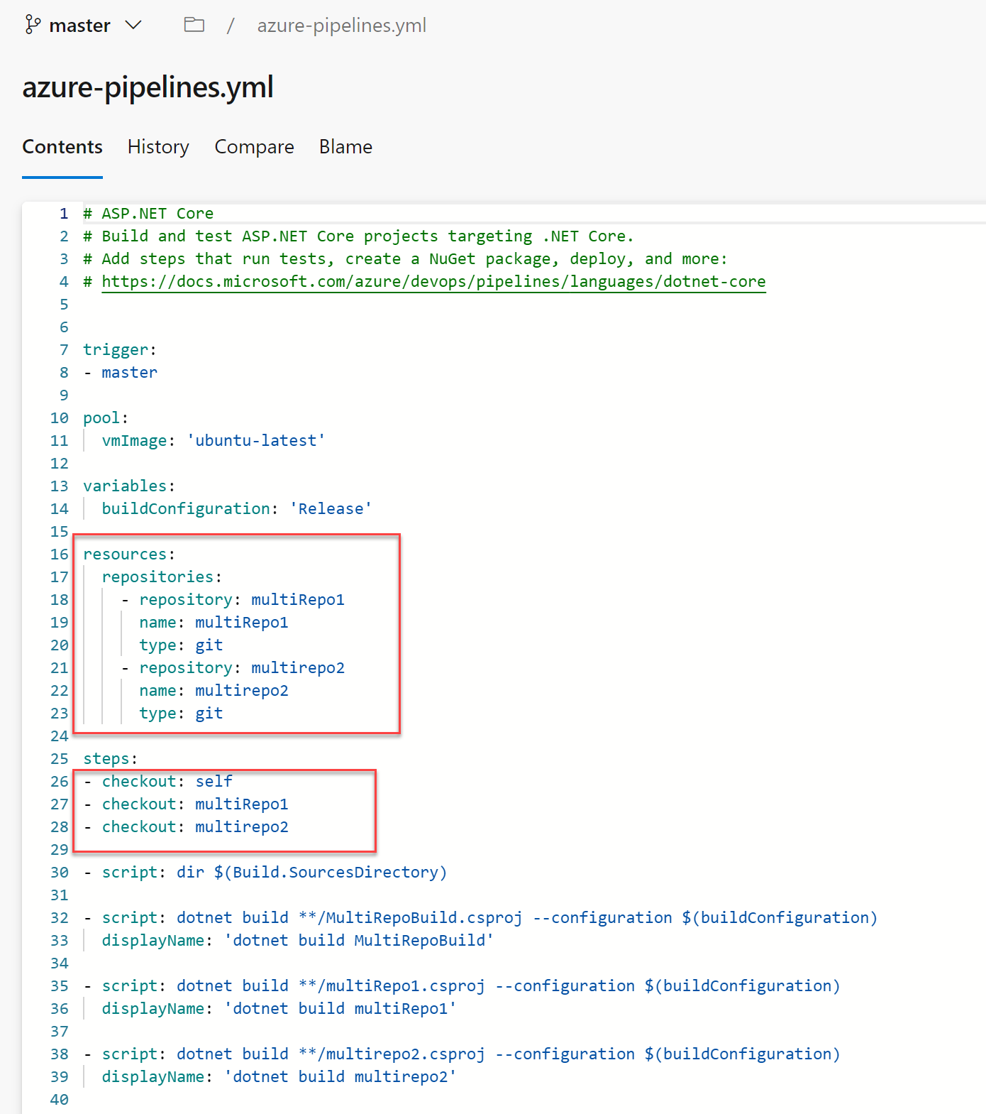 Chamindas Devops Journey With Msft Building Code From Multiple Repos With Yaml Pipelines