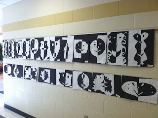 Positive & Negative Space Collage