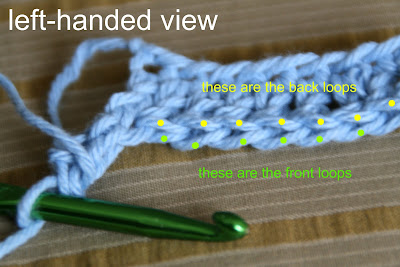 one little rayndrop: Back Loops