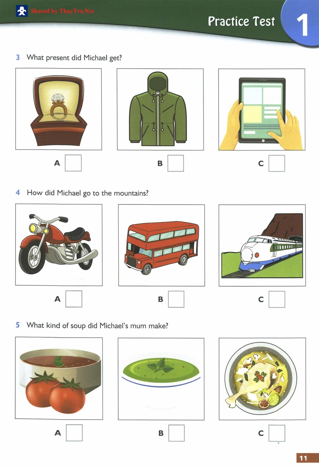 English Cambridge Tests - Complete Flyers Tests - Let Your Hair Down!