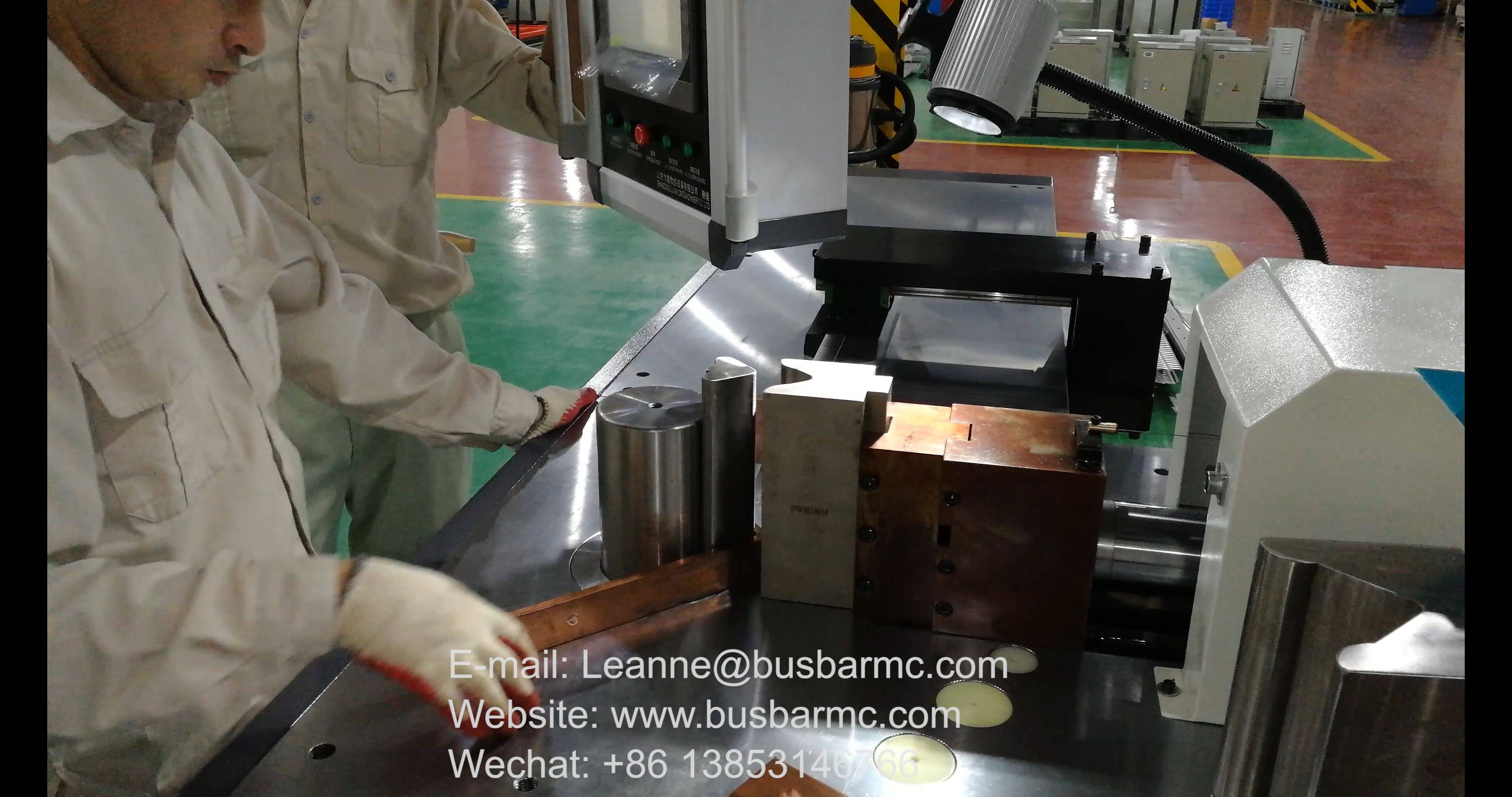 CNC drilling and milling: cnc punching machinesbusbar cutting punching ...