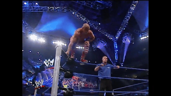 Wrestling Gifs: Kurt Angle (Bald)