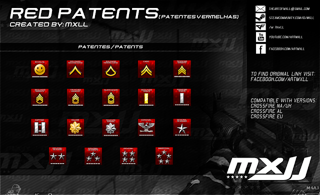 BML Crossfire ®: Red ranks + Red patents