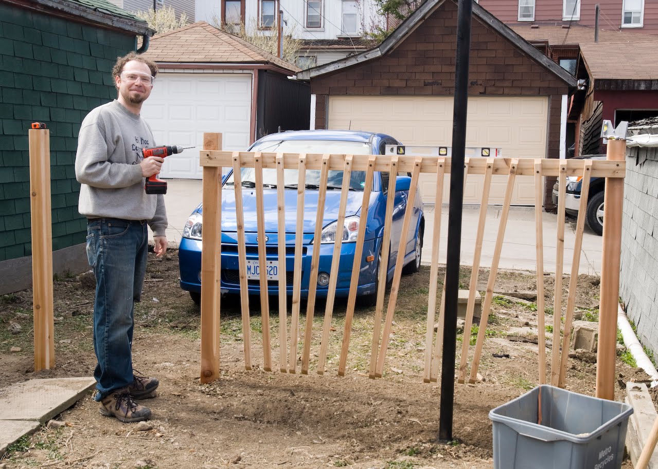 One Canadian Home: Building a Fence - Part II