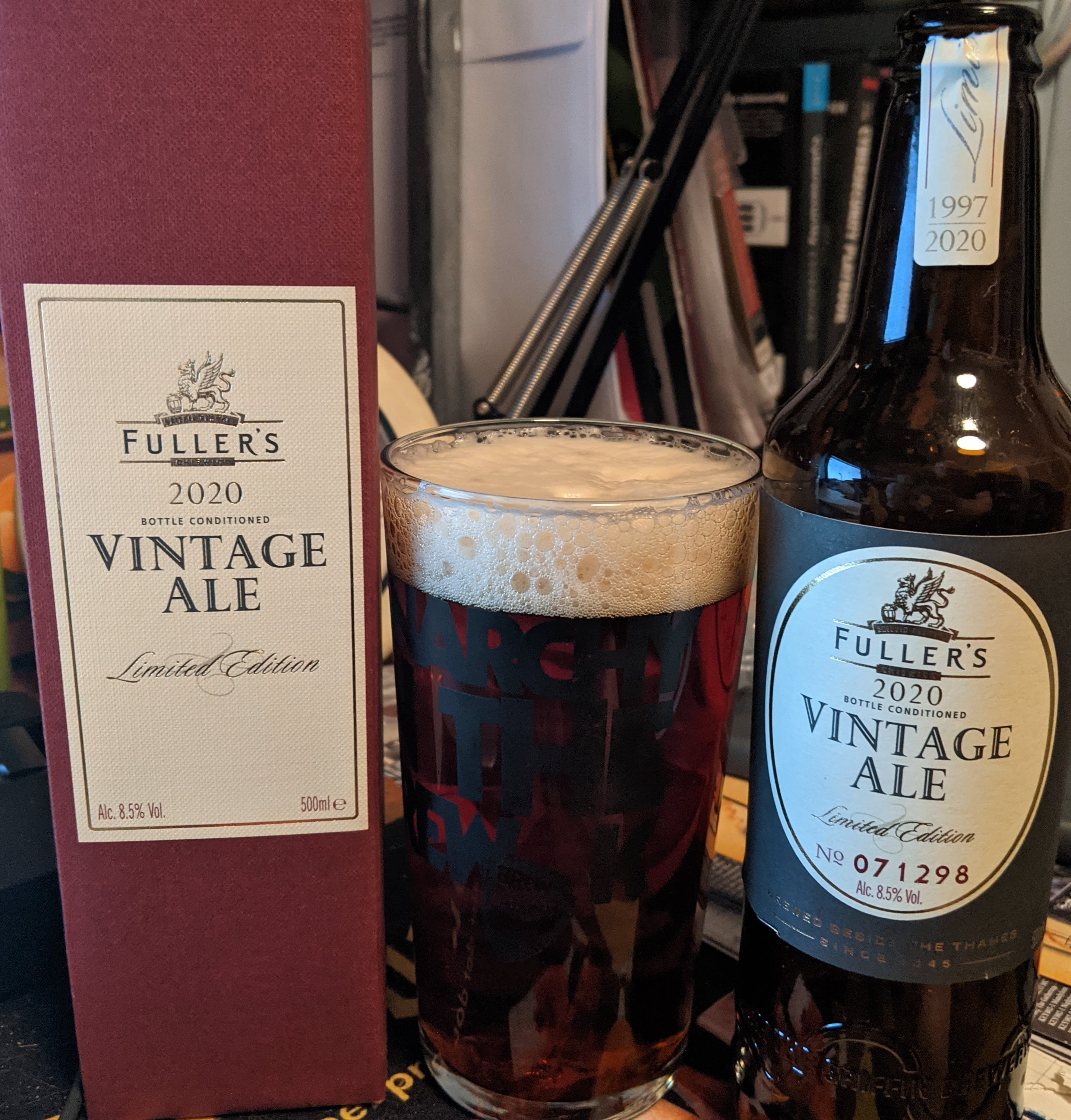 Napostellen: Fuller's Vintage Ale 2020 8,5%