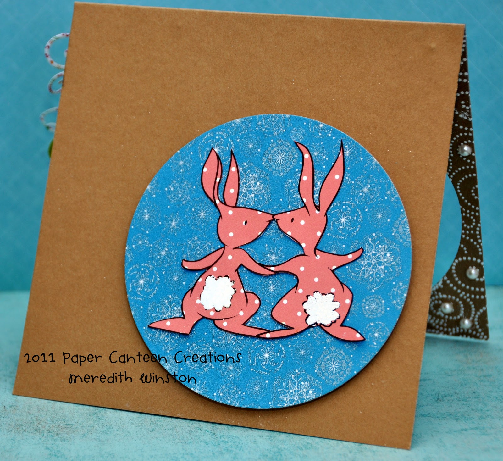 Paper Canteen Creations: Amber Ink - Sweet Snow Bunnies