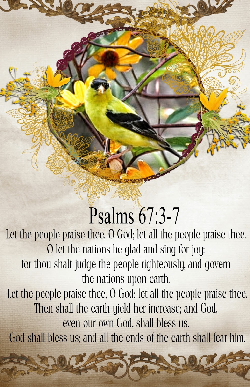 Psalms 67 3 7