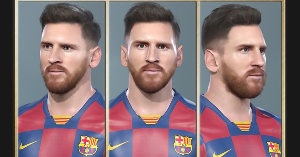 PES 2019 Faces Lionel Messi by RobertPes Facemaker ~ PES-ID | Download ...