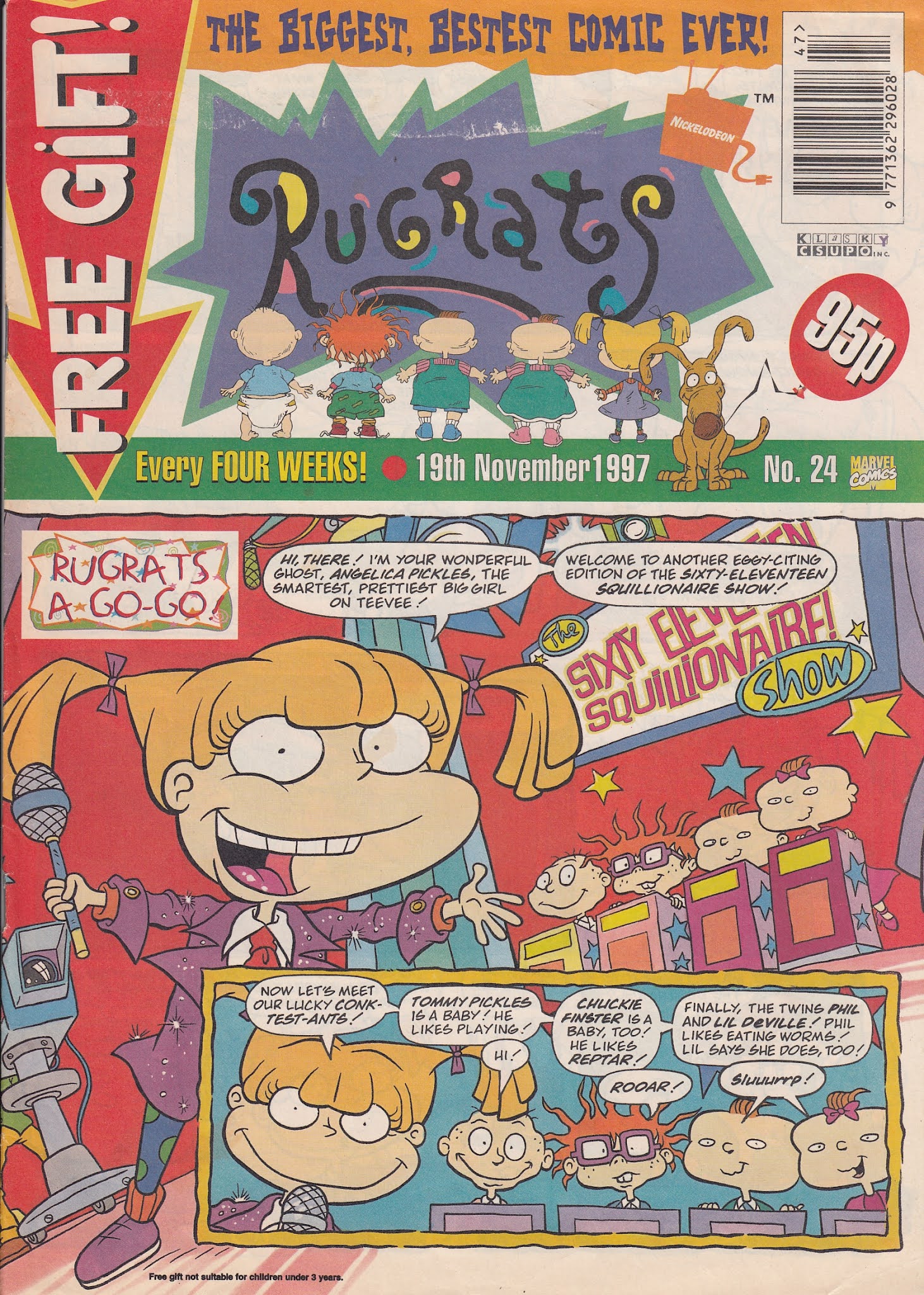 Boys Adventure Comics: UPDATED: Marvel UK's 'Rugrats' comics