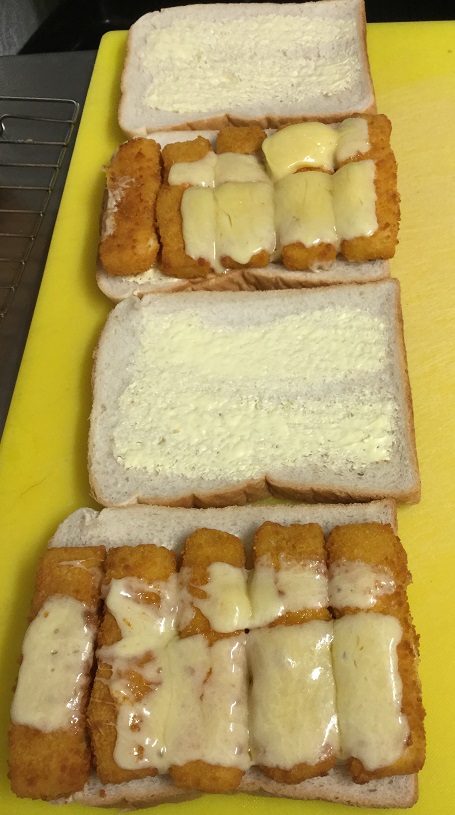 Fish Finger and Cheese Sandwich | The Cotswold Food Year