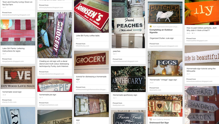 The North End Loft: DIY Garden Signs