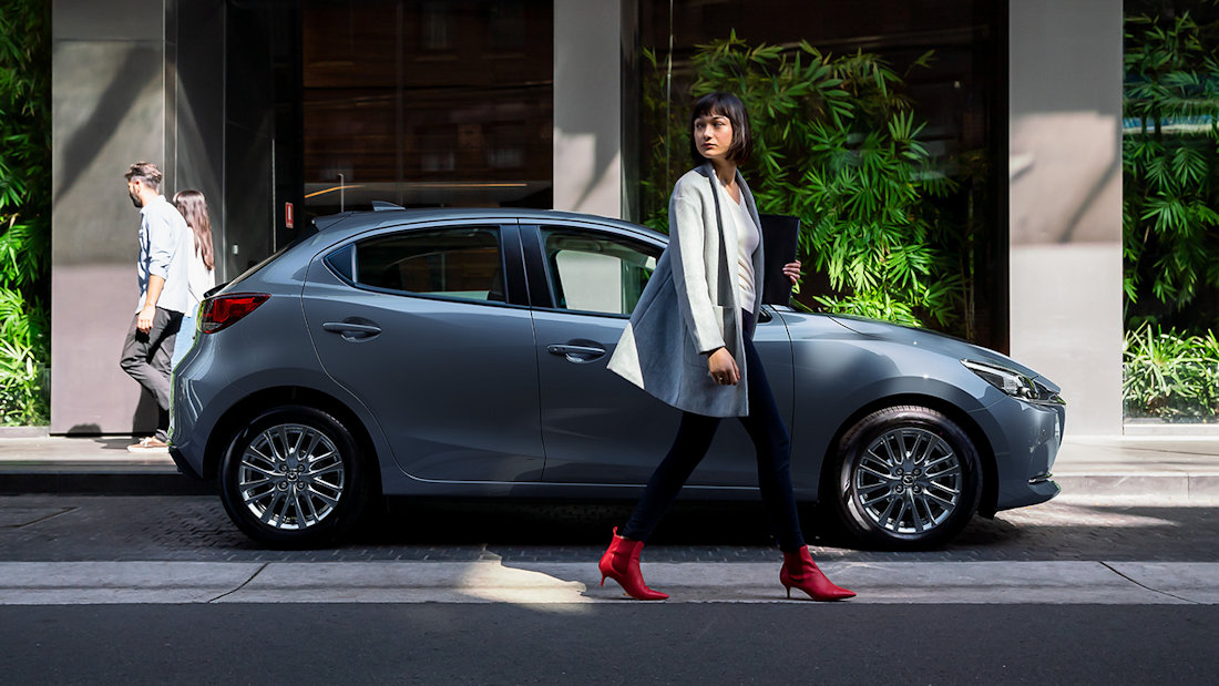 Polymetal Gray Arrives for the 2020 Mazda2 | CarGuide.PH | Philippine ...