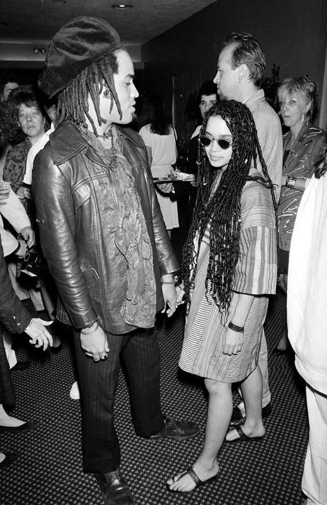 Beautiful Photos of Lisa Bonet and Her Husband Lenny Kravitz During ...