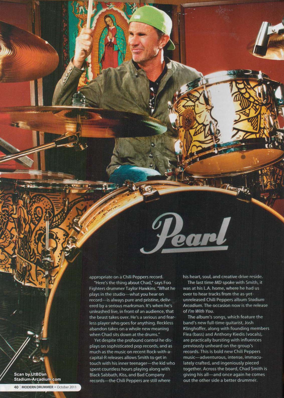 Red Hot Chili Peppers Brasil: Entrevista do Chad Smith para "Modern ...