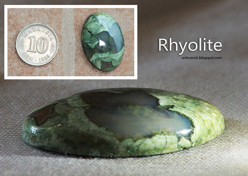 Batu permata: Rhyolite - Unikversiti