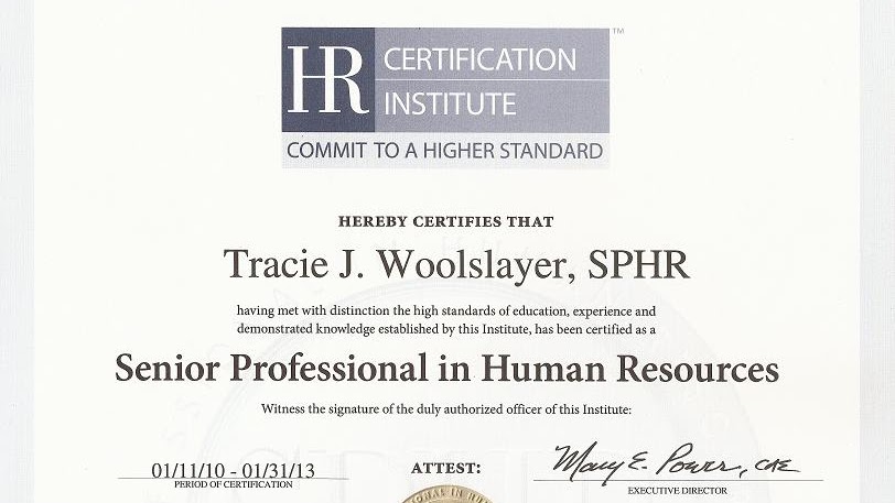 Professional In Human Resources - Professional Human Resources ...