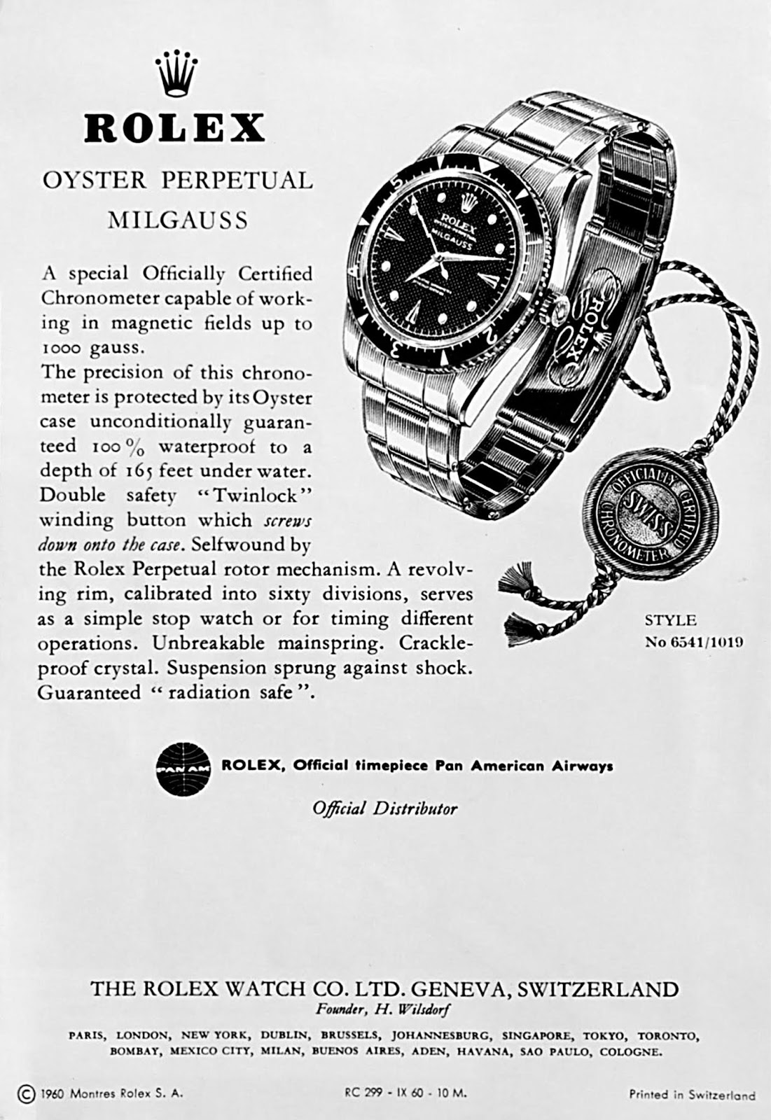 Welcome to RolexMagazine.com: The Complete History Of The Rolex Milgauss