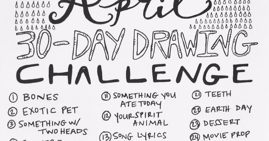 V@lblub : April 30-Day Drawing challenge