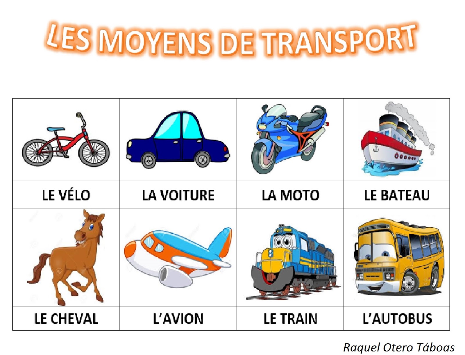 PROF AMALIA: FRANCÉS 4º