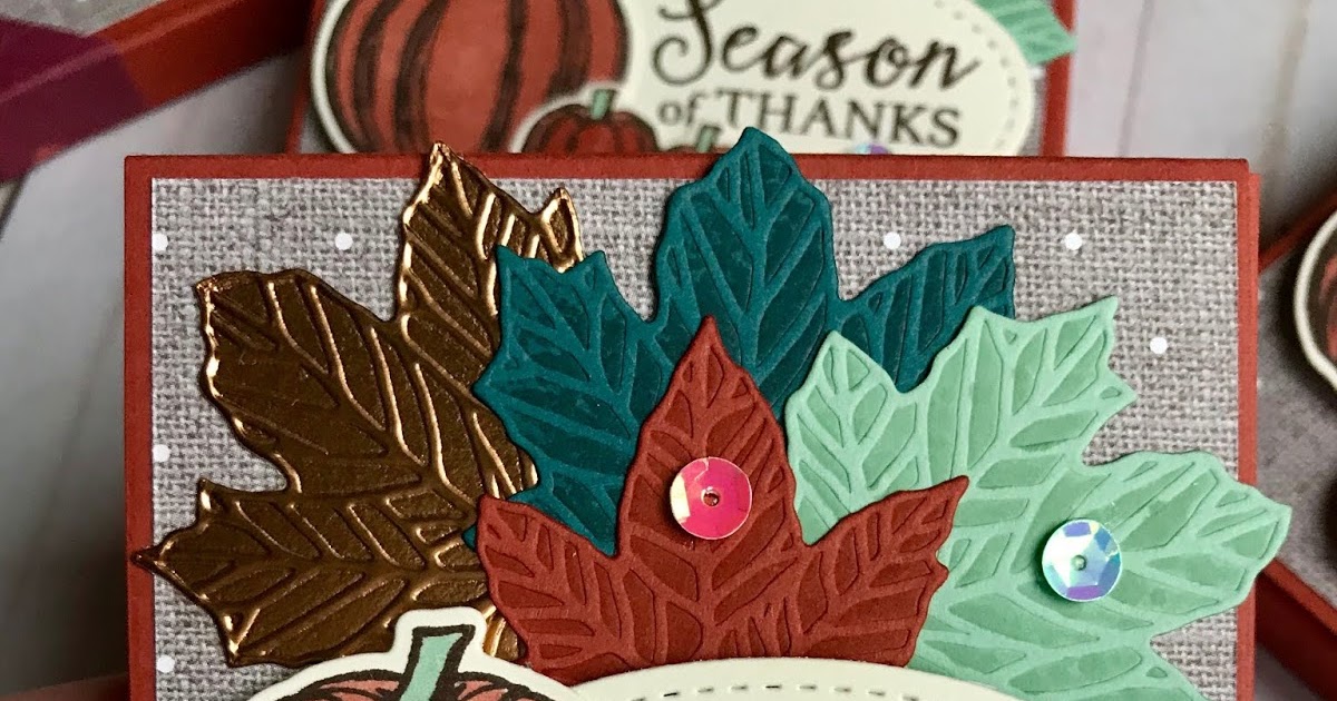 Ramblin' Stamper: Merci Chocolate Treat Holder for Fall