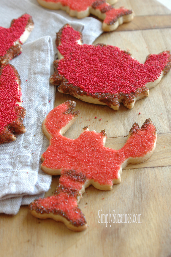 Simply Suzanne's AT HOME: Summer-inspired cookies . . . crab & lobster ...