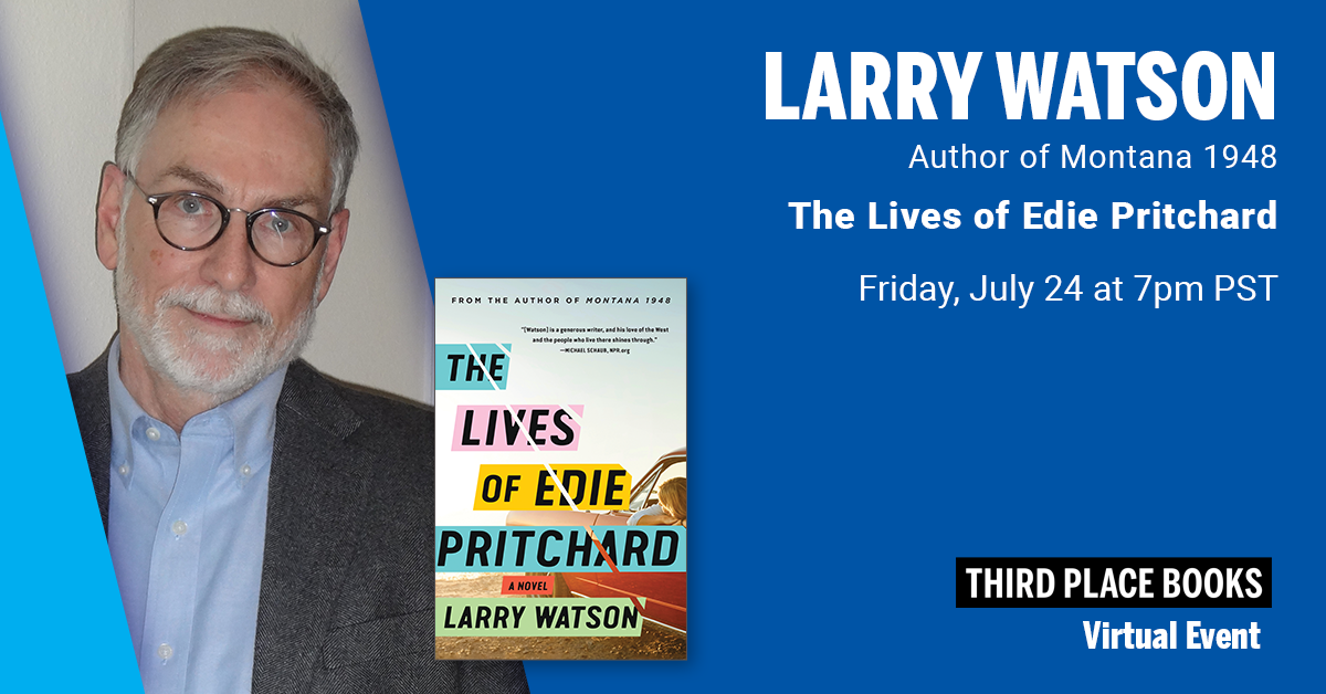 Shoreline Area News: Third Place Books presents author Larry Watson