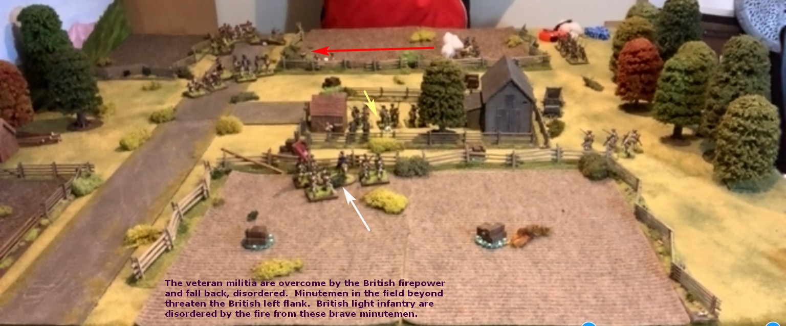 Palouse Wargaming Journal: BatRep: Action at Barrett's Farm