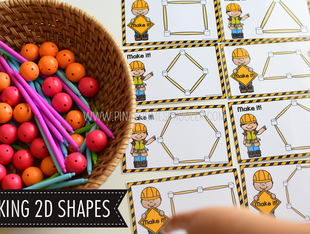 Kindergarten Math: Shapes Activity Centers | The Pinay Homeschooler
