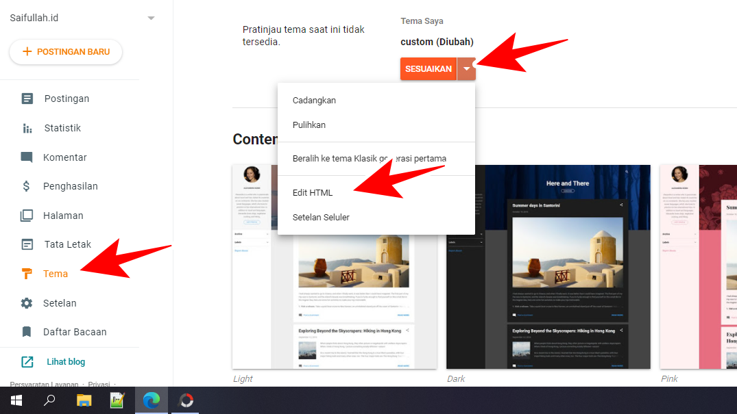 Cara Agar Menu Beranda Selalu Muncul di Median UI - TugaSiswa.com