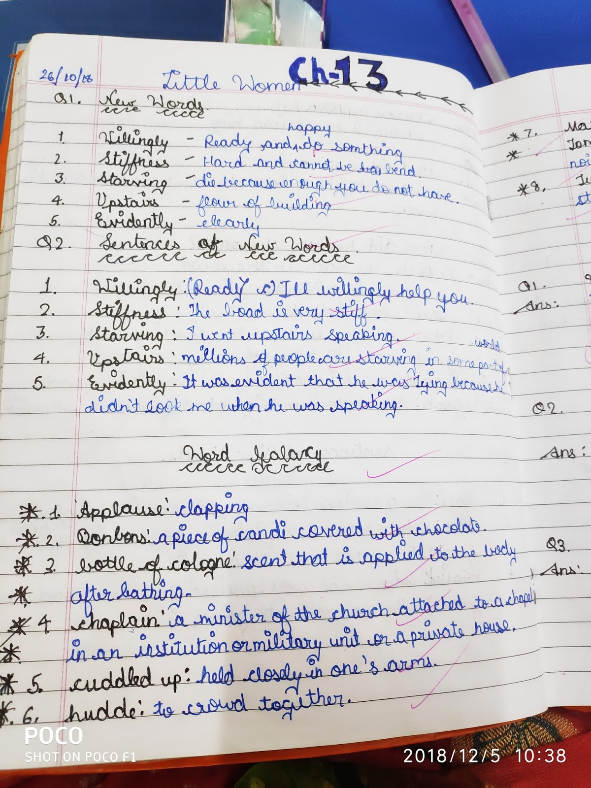 5 English Notebook