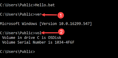 Programming for beginners: Batch: @symbol