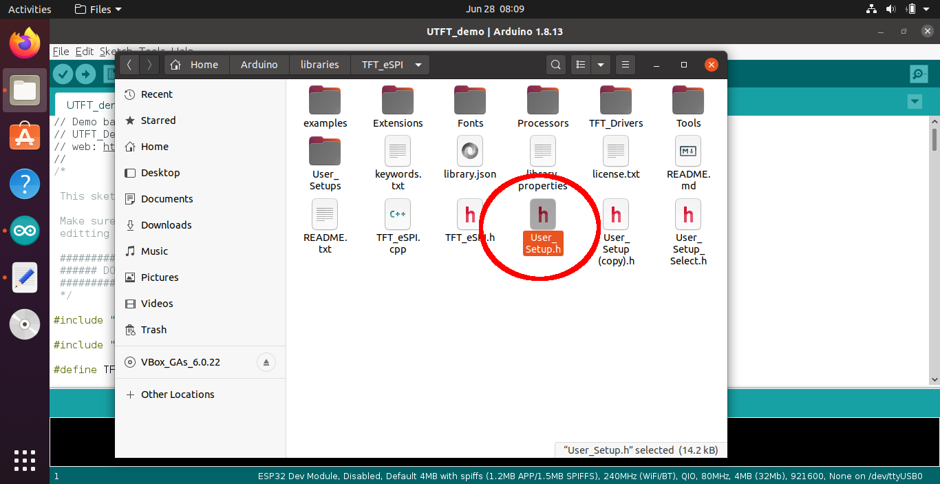 Arduino Er Esp32 Devkitc 28inch 240x320 Spi Tft Ili9341 Using Tftespi Library