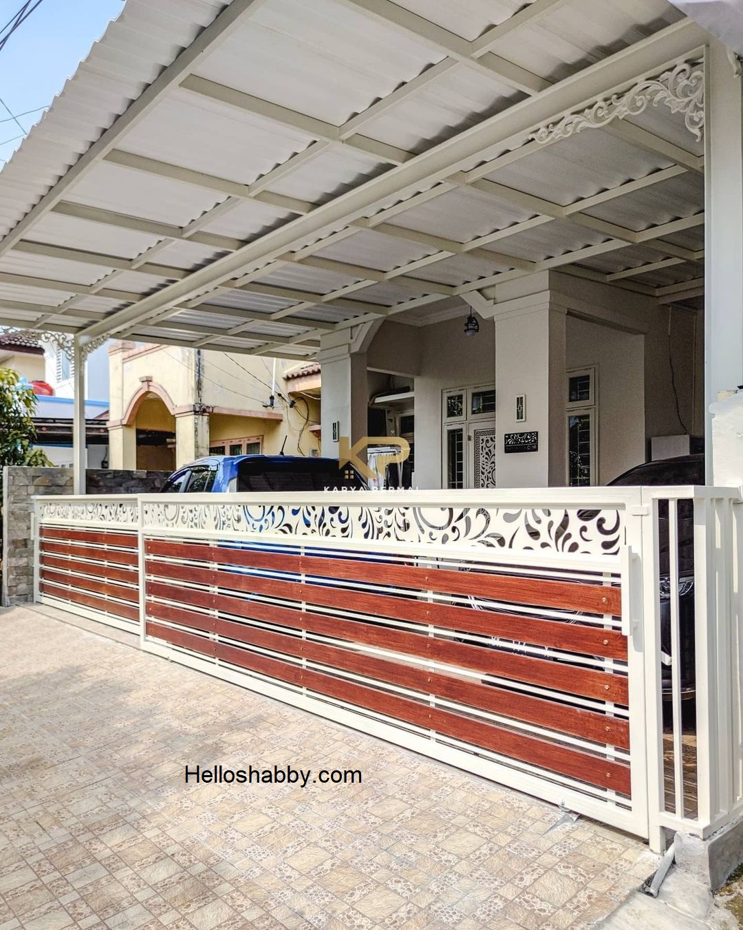 7 Inspirasi Pagar Rumah Minimalis Model Geser, Simple tapi Cantik ...