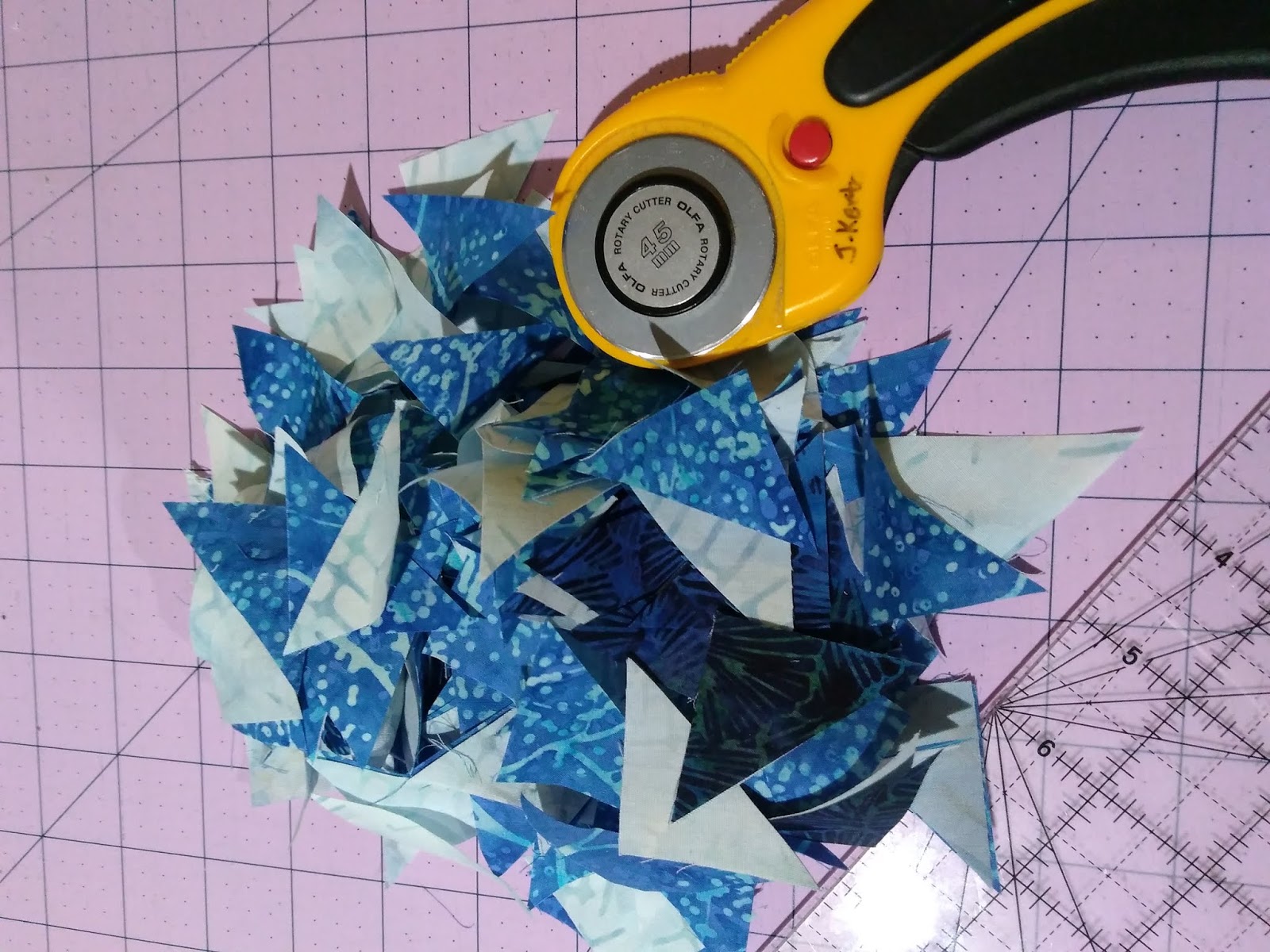 Canuck Quilter: Mostly Clear mostly done