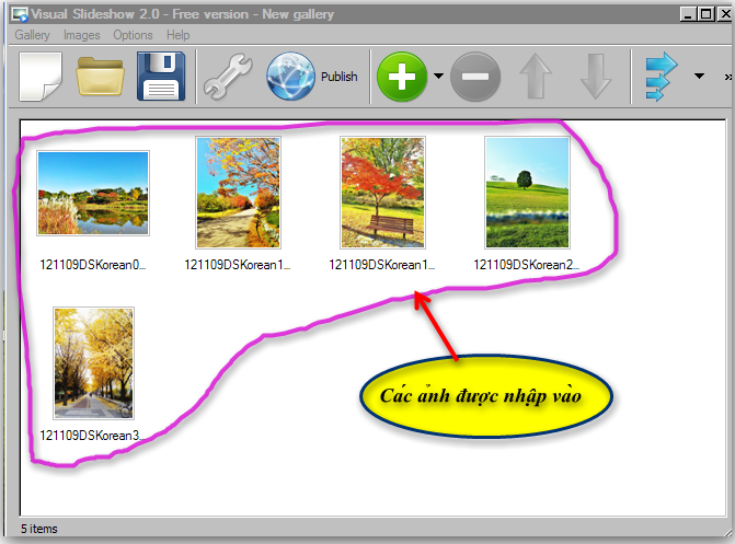 Tạo slide với Visual Slideshow 2.0 | minh lương và mọi người