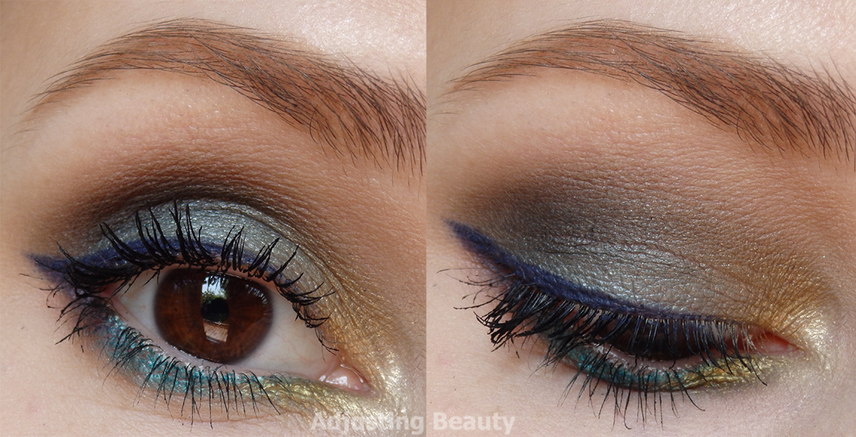 Tropical Eyes Makeup - Adjusting Beauty
