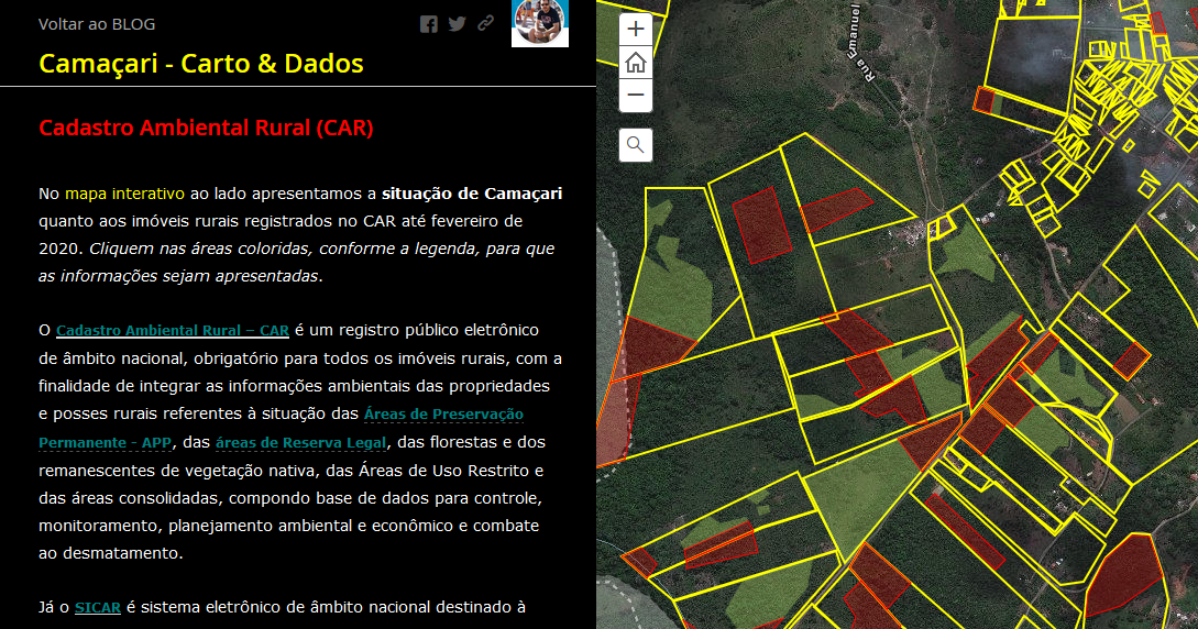 Camaçari - Carto e Dados