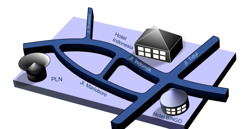 ROAD MAP 3D (Corel Draw)
