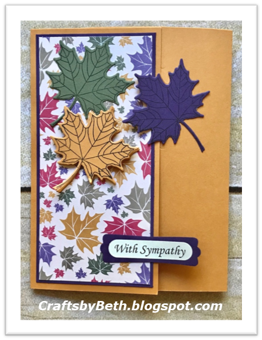 Crafts by Beth: Fall Sympathy Card