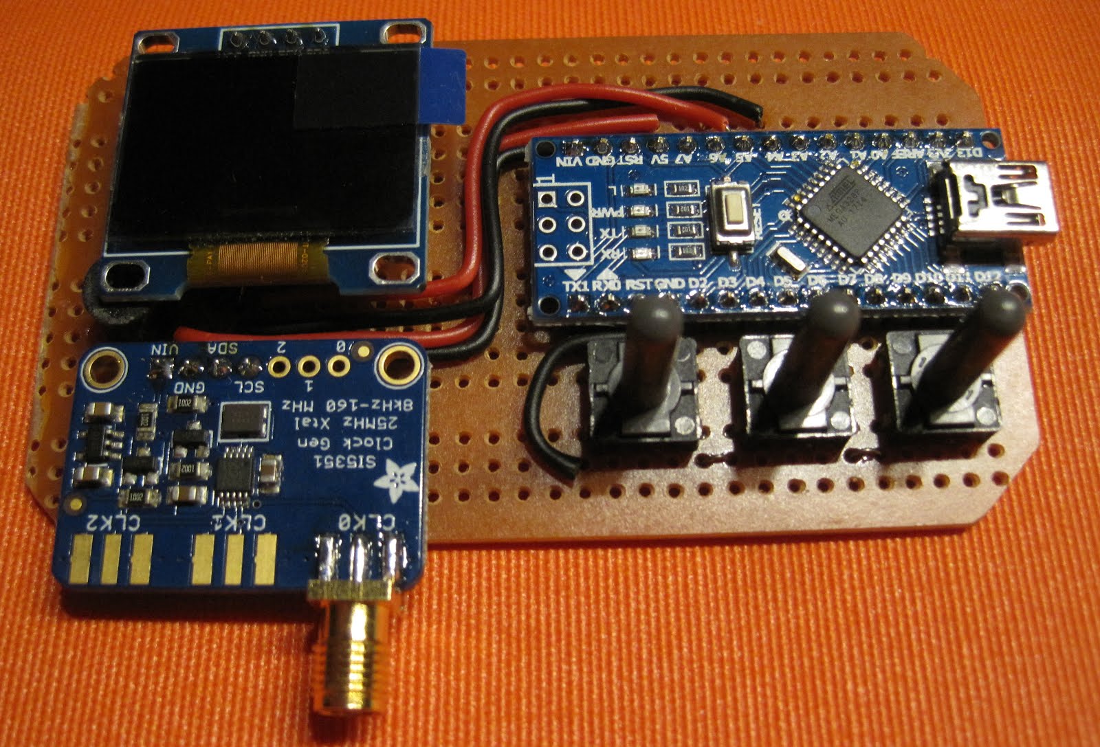 ON7DQ (KF0CR) HAM Radio Blog: A very simple RF generator