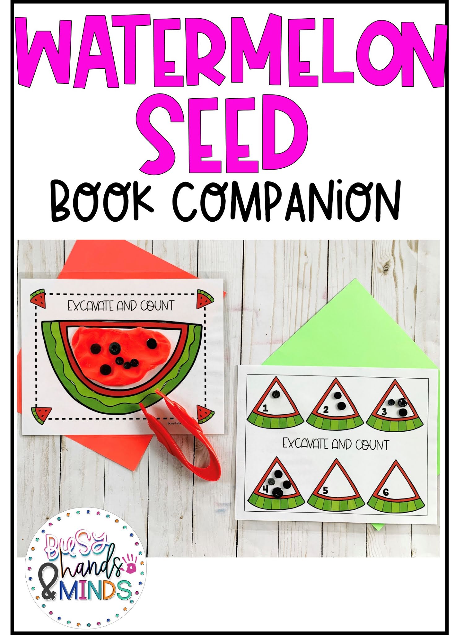 The Watermelon Seed Book Companion | Busy Hands and Minds
